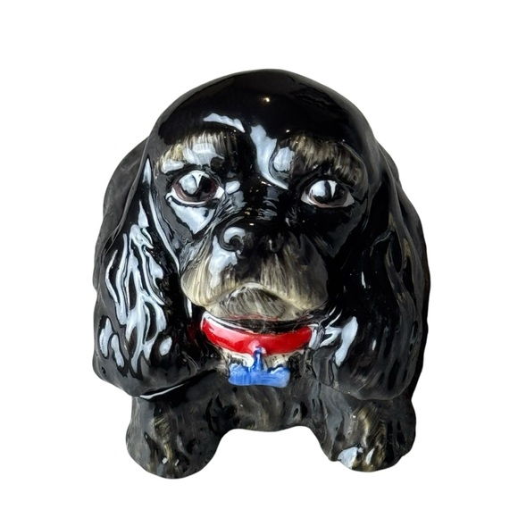 Kevin Francis | Art | Kevin Francis The Black Cocker Spaniel Face Pot ...